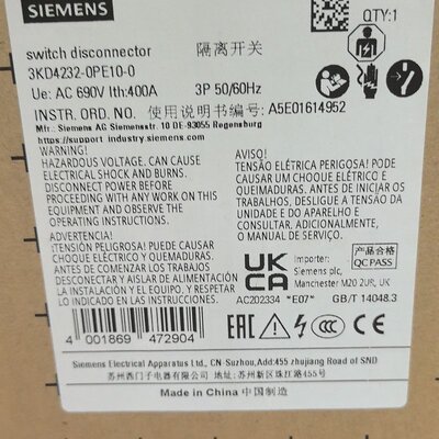 议价负荷开关3KD4232-0PE10-03KD4230-0PE10-03KD4240-0PE10-0