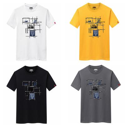 20网红t恤男纯棉whitesr