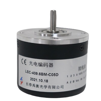 长春禹衡光学编码器LEC-102.4BM-C05D 409.6BM-C05光电旋转编码器