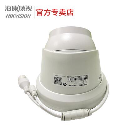 海康威视DS-2CD3346DWD-I 400万星光级网络高清半球摄像头录音
