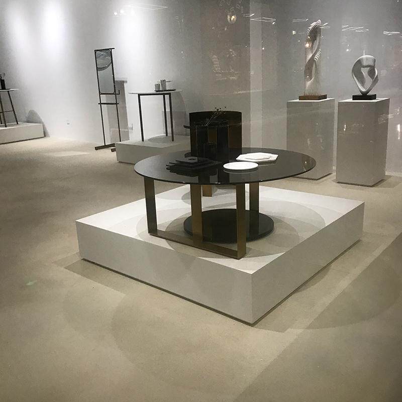 新品模特站台木质服装店地台长方形橱窗婚纱展柜底座免烤漆展示台