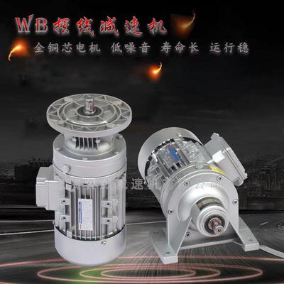 WB微型摆线针轮减速机WB150-29-LD-750W三相电机380V/220V接线