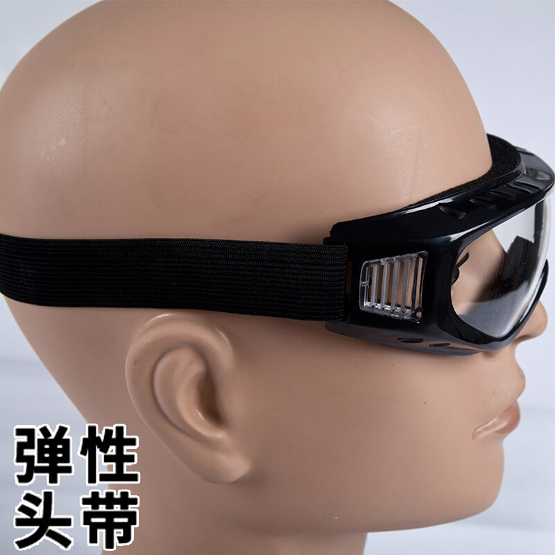 。海绵护目大风镜防冲击眼罩清晰防雾挡风防沙尘抗飞溅骑行滑雪眼