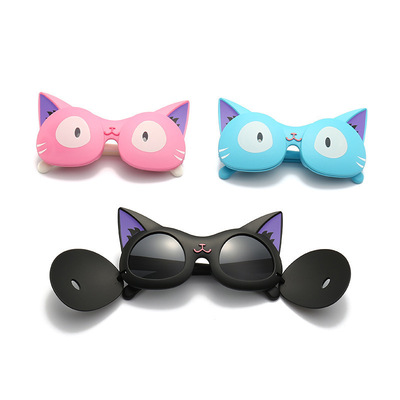 儿童太阳镜卡通潮流时尚大框