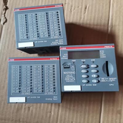 【议价】ABB  PLC模块AX522 B9已出AI523
