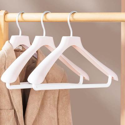 宽肩无痕衣架防肩角不起包大衣外套衣挂防滑家用挂衣服装店夹子架