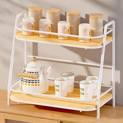 杯架置物架餐桌客厅水杯架子杯子收纳架办公桌茶杯茶具多层放置架