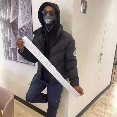 冬季男女款情侣外套Trapstar立领