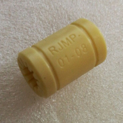 。RJMP01-06/08/10/12易格斯品质自润滑型工程塑料直线滑动轴承