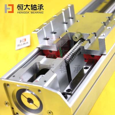 直线导轨工作台模组2010滚珠丝杆丝杠铝型材放形线轨高精线性滑台