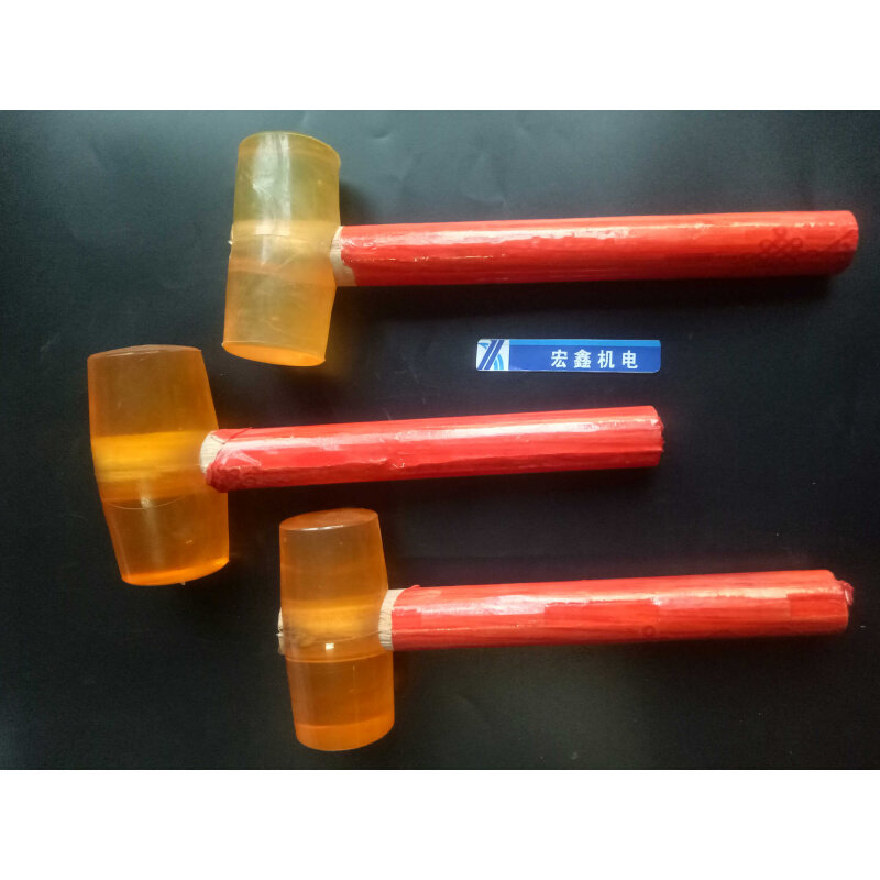 。橡胶锤 安装锤 软胶锤 锤子《厂家直销高品质牛筋橡胶皮捶黑黄