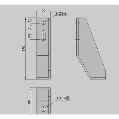 替代 怡合达  AVT27-40 /40250 30/40 系列地面支脚 机械防护栏