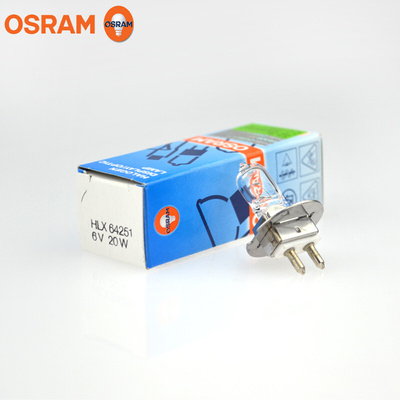 。OSRAM HLX64251 6V20W PG22 苏州六六66VISION YZ-5X裂隙显微镜
