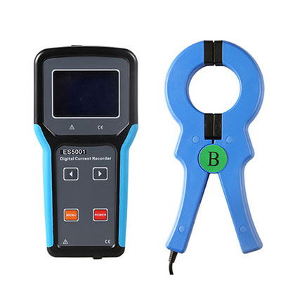 。征能科技ES5001 高精度钳形电流表 变压器铁芯接地电流测试仪