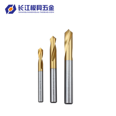 。正品台湾苏氏SUS含钴高速钢镀钛定点钻头 90度NC定点钻 3.0-12M
