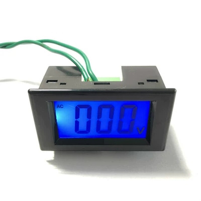 。600V供电D85-222液晶数字交流数显电压表0-250V 电压表头