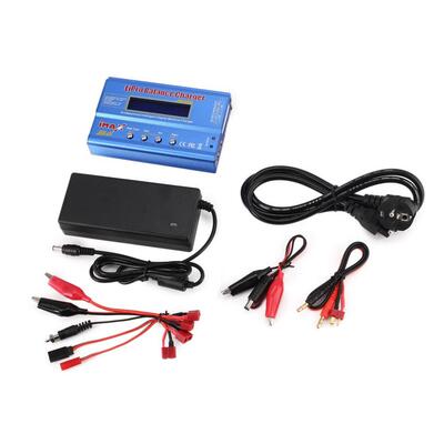 iMaxB6平衡充电器航模电池多功能充电器80W全套装配电源线