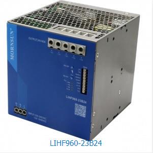 金升阳Mornsun480W导轨式AC/DC电源24V/40ALIHF960-23B24