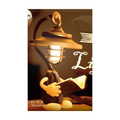 预售需补邮 2月TOYSCABIN 小灯人 路灯造型摆件 发光复古玩具扭蛋