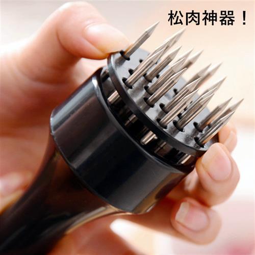 速发扎鸡腿鸡翅扎肉器插孔松肉针敲肉烧厨房扎排锤烤牛肉针烤肉入