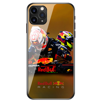 21新款F1红牛赛车手机壳适用iPhone12苹果11promax欧美xs定制玻璃