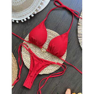 womenclothes锦纶红色爱