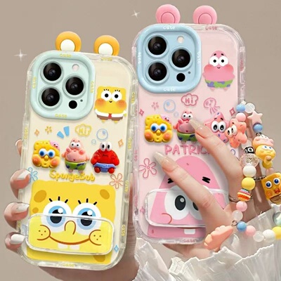 满喆海绵海星适用于opporealme真我13pro+/12/11/10手机壳realmegtnoe7pro女保护套真我v60pro/v30/v70奶油