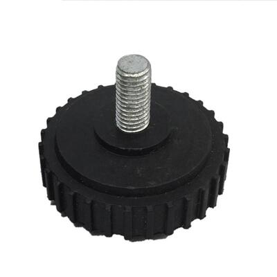 30kg150kg200公斤300KG电子秤称脚下面黑红色塑胶底座 通用螺丝脚