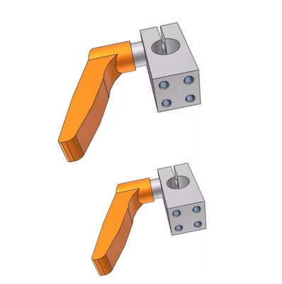 替米思米KQKU/KQK 8 10 12 15 16 20 25 30支柱固定夹带固定把手