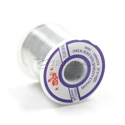 荷花0.6 0.8 1.0mm有铅锡线高级焊锡丝700G/卷 活性松香芯焊锡丝