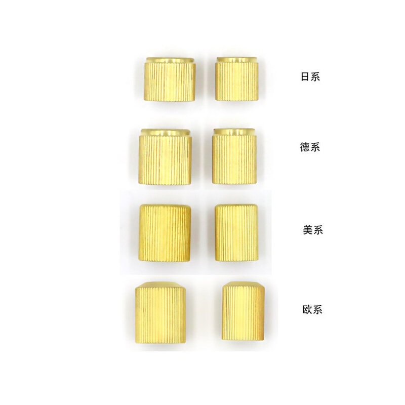 。汽车空调气门芯防尘帽全车系铜塑料高低压帽加氟嘴防尘防漏保护