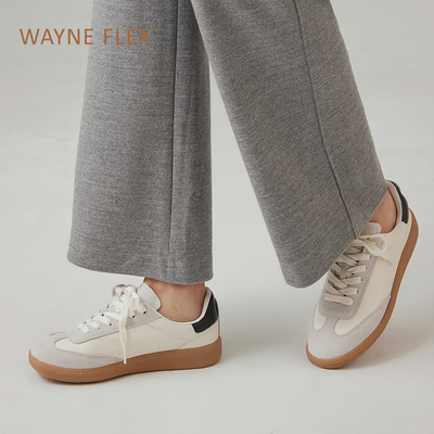 韦恩Wayne Flex鞋鹿皮鞋新款阿甘德训鞋3048