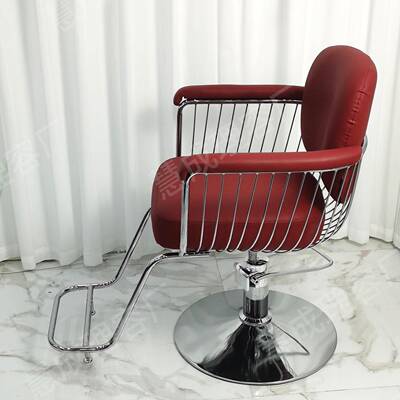 理发店轻奢椅子网美发椅椅旋发廊专用剪红发椅升降80673转高档烫