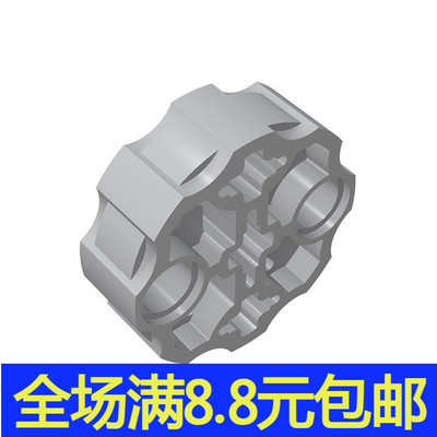 国产积木 兼容国产 科技机械配件 98585 31511 3x3 轴栓孔连接件