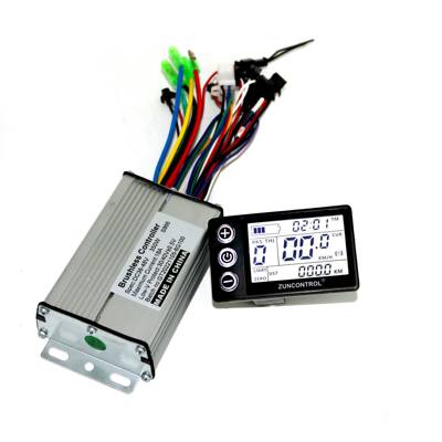 尊控36V/48V/60V350W18A无刷电机控制器电动自行车S866显示器一套
