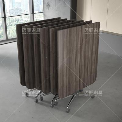 超移折叠会公议桌商务时MEKIA-对尚可动长桌子现代简大约办会议室