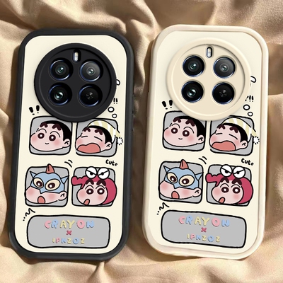 适用真我12pro手机壳13realme11por+新款V20蜡笔小新OPPOV30t全包防摔真我10硅胶v23i软v60外壳v11s女款V3v25