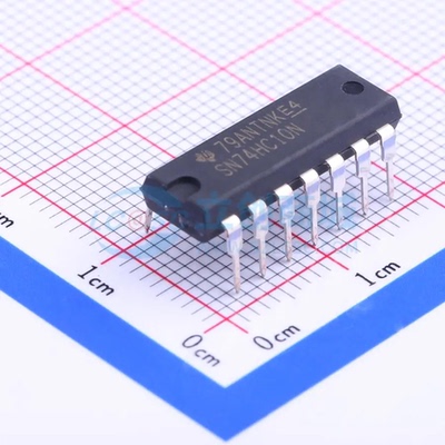 逻辑门 SN74HC10N DIP-14 原装正品 电子元器件配单
