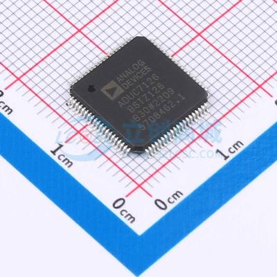 单片机(MCU/MPU/SOC) ADUC7126BSTZ126 LQFP-80(12x12) 原装正品