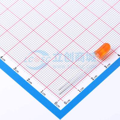 发光二极管/LED HLMP-D401 插件,P=2.54mm 原装正品