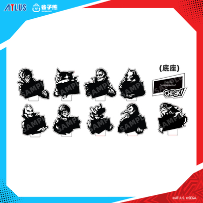 现货谷子熊女神异闻录PERSONA5THEROYAL亚克力留言板周边