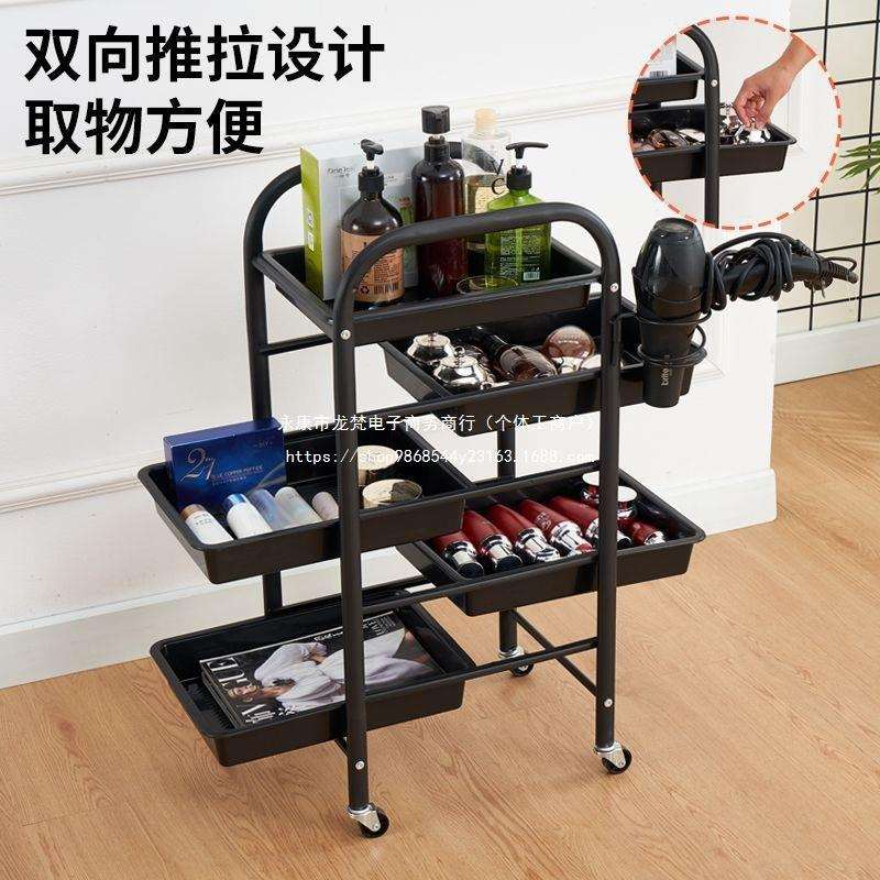 移动车小推车抽屉式工车美发工具柜小推车理发店工具柜其它塑料
