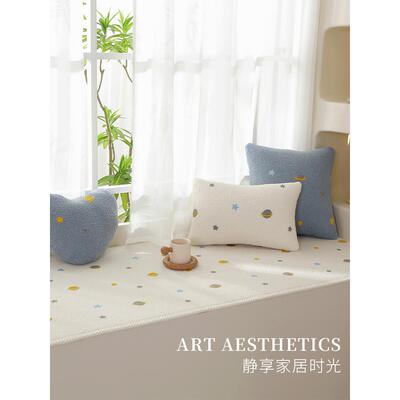 飘窗用垫窗垫四通毯新款儿季童浪漫卡通台坐垫定FKS-105制网红款