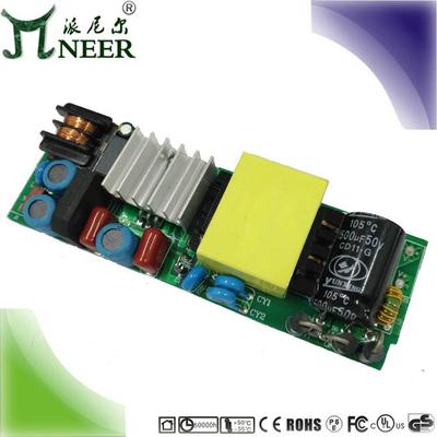 印度使用25-60W9-12串1000-1500MA高PFBIS无频闪面板灯电源