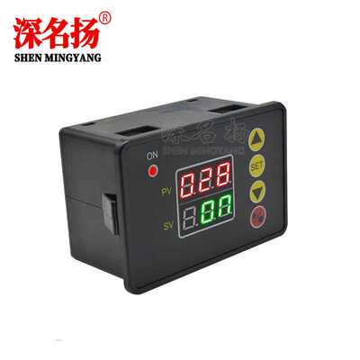 T2310 220V延时时间继电器模块 延迟接通断开循环定时LCD数显