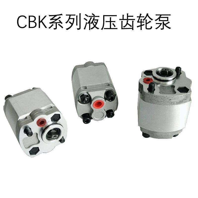 齿轮泵小型液压动力单元配件微型齿轮泵CBK-F2.1 1.6液压齿轮油泵