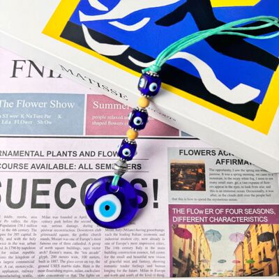 坏眼不碰新款车挂土耳其恶魔之眼