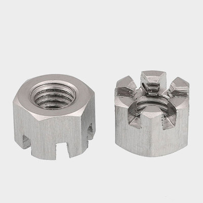 速发04不锈钢六角开B螺母 槽型螺帽GB6181 G槽6178 M6MMM10M12M14