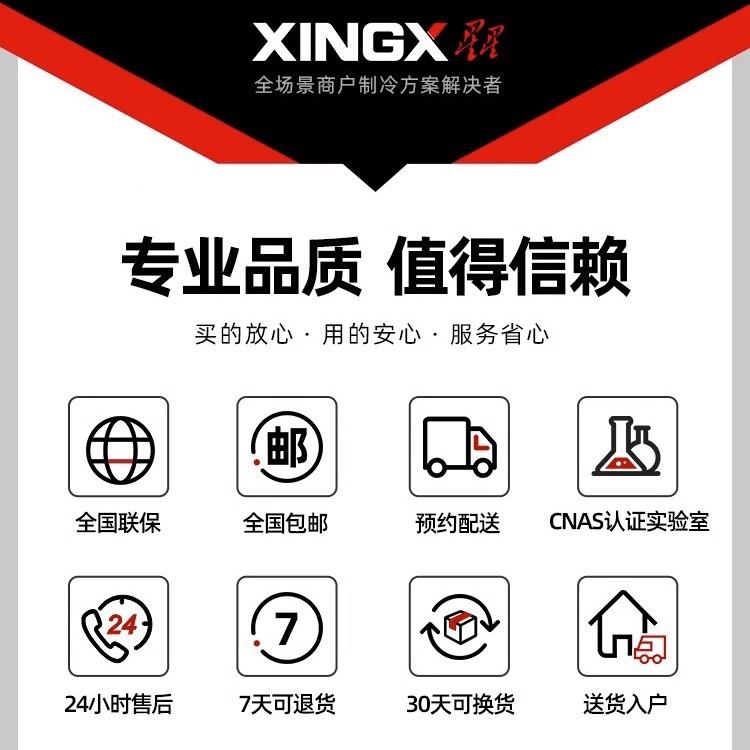 格林斯达四门冰箱商用容/星大量店厨房酒冷柜双温冷冷藏冻冰柜