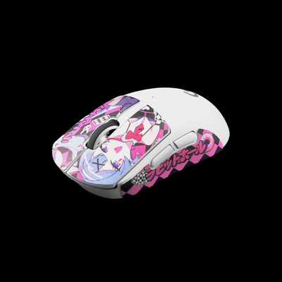 泰坦国度适用于罗技GPW4小狗泰坦皮鼠标防滑贴GPW1/2/3定制汗贴